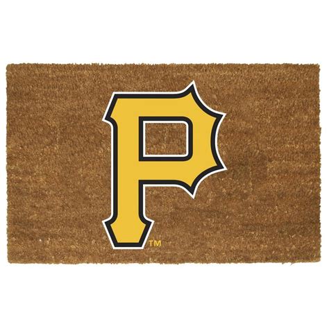 The Memory Company Pittsburgh Pirates 195 In X 295 In Coir Fiber