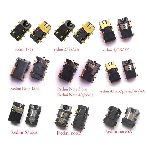 Earphone Headphone Jack Audio Flex For Xiaomi Redmi S A S X A Pro Redmi Note