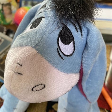 Disney Eeyore Plush Stuff Animal Winnie The Pooh Toy Good Condition £7
