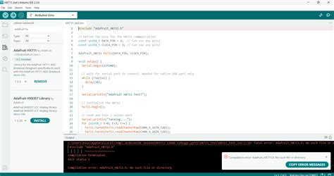 My Laptop A Arduino Ide Cant Find The Library But Laptop Bs Arduino