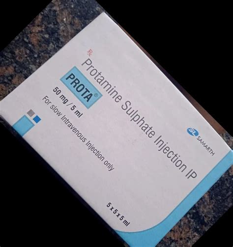 Protamine Sulphate Injection 0 8 Mg Ml At ₹ 50 Piece In Surat Id