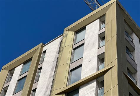 Graepels Exterior Cladding Perforated Woven Mesh Laser Cut