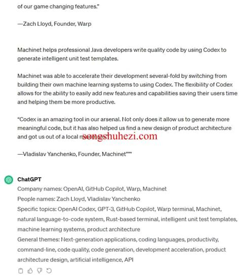 Chatgpt教程：chatgpt在信息提取场景中的使用技巧 松鼠盒子ai