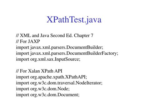 Ppt More Xpath And Xslt Powerpoint Presentation Free Download Id
