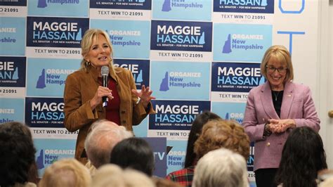 First Lady Jill Biden Lends Hand To Hassan Pappas Other Dems