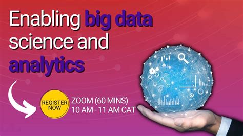 Webinar Enabling Big Data Science And Analytics Members And Public Michalsons