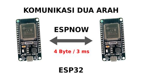 Cara Komunikasi Dua Arah Espnow Di Esp32