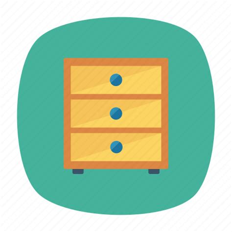 documents drawer folder office icon