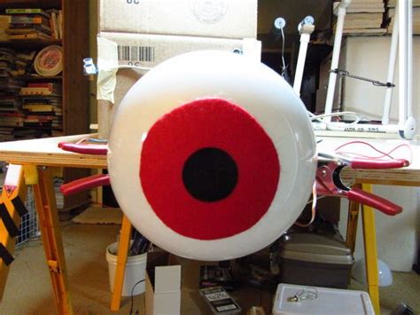 Huge Arduino Animatronic LED Eyeball Arduino Diy Tech Led