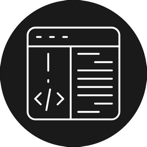 Premium Vector Programming Vector Icon Can Be Used For Data Analytics Iconset