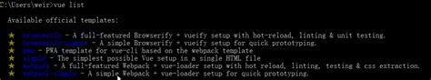 Vue cli 脚手架的安装与使用详细说明 简书