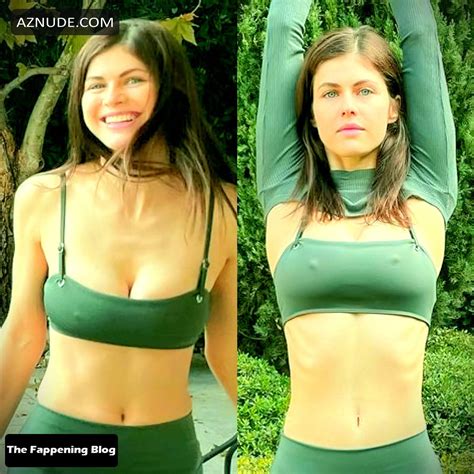 Alexandra Daddario Shows Off Her Boobs In A New Social Media Photoshoot