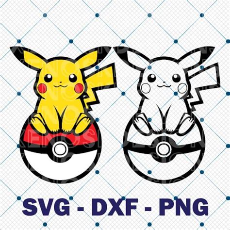 Buy Pokemon Pikachu Layered And Outline Svg Pokemon Outline Svg Pokemon Layered Svg Pokemon