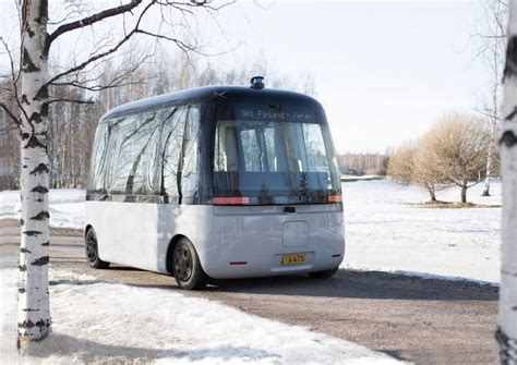 Mujis Driverless Gacha Bus Takes To The Roads In Helsinki