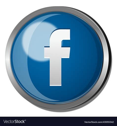 Facebook Logo Vector Circle Facebook Logo Thin Vector Svg Icon Svg