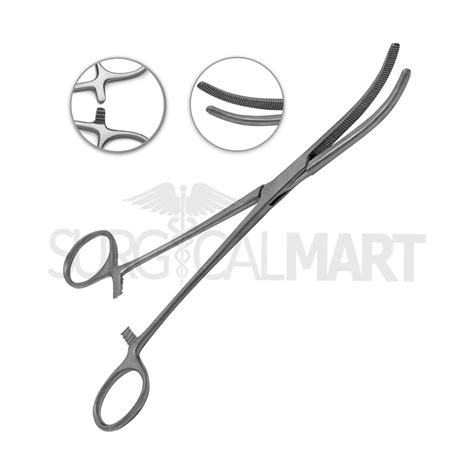 Rochester Pean Hemostat Forceps 6 25 Curved Surgical Mart