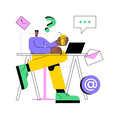 Premium Vector Account Administrator Abstract Concept Vector Illustration