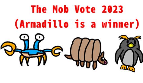 The Mob Vote 2023 By Kennethsworld90 On Deviantart