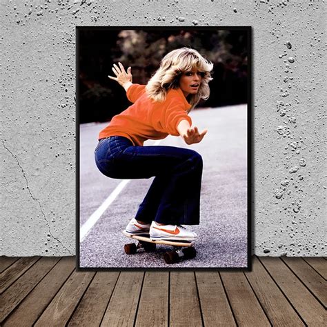 Farrah Fawcett Skateboard