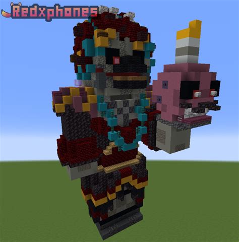 Fnaf Ar Catrina Toy Chica Statue By Redxphones On Deviantart