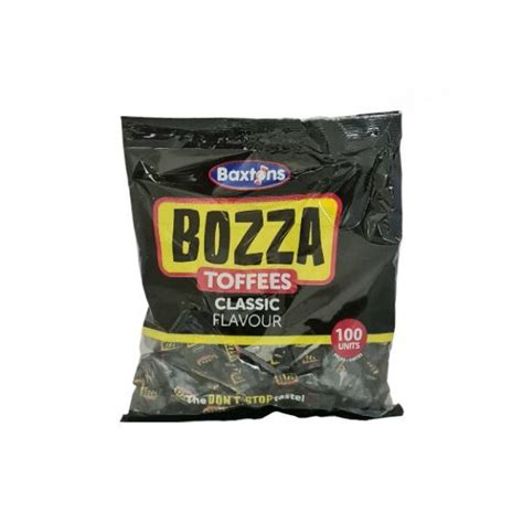 Baxtons Bozza Classic Toffees Pack Of 100 Sweet City Chocolates Sweets Drinks