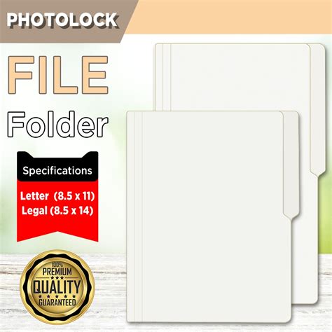 File Folder White Short And Long Size 100pcsream Shopee Philippines