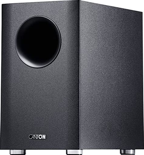 Canton 03724 As 2020 Sc Caisson De Basse Actif Noir Amazonfr High Tech