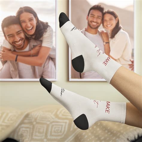 Custom Name We Make The Perfect Pair Socks Set Of 2 Pairs Unisex Adult