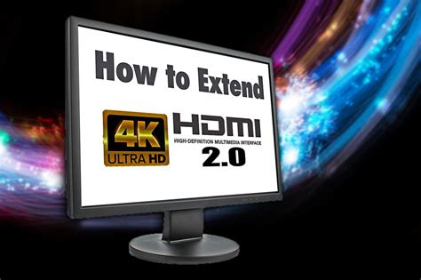 How To Extend An Ultra HD Or K HDMI Signal Datavideo Datavideo Professional End To End