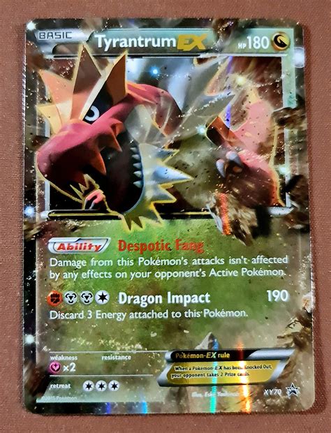 Pokemon Tyrantrum Card