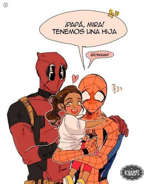 Spiderman Et Deadpool Yaoi