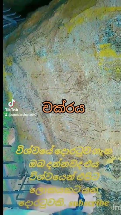 විශ්වයේ දොරටුව ගැන ඔබ දන්නවද එය විශ්වයෙන් එපිට ලොකයකට යන දොරටුවකි එය රන් මසු උයනෙ පිහිටා තිබෙ 😊