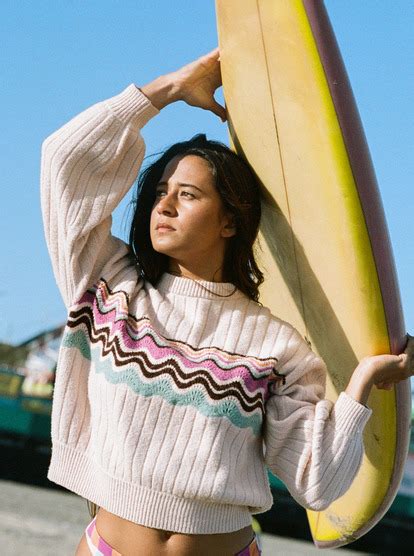 Womens Pop Again Jumper Roxy