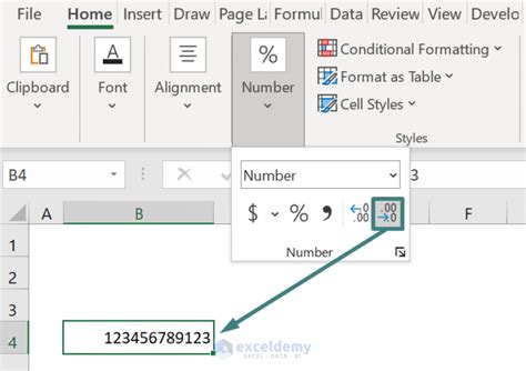 how to stop rounding in excel 5 handy ways exceldemy