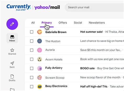 Explore Whats New In The Atandt Yahoo Mail Desktop Experience