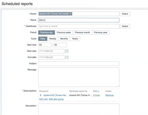 Reporting In Zabbix 70 Initmax Sro