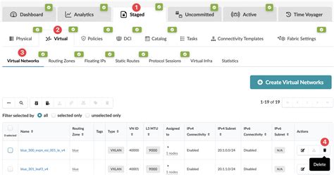 Delete Virtual Network Apstra Juniper Networks