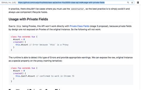 private fields will break vue mobx · issue 227 · tc39 proposal class