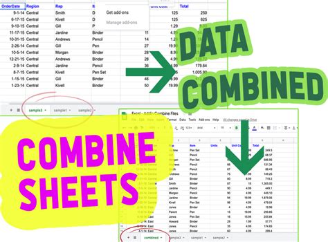 Combine Sheets