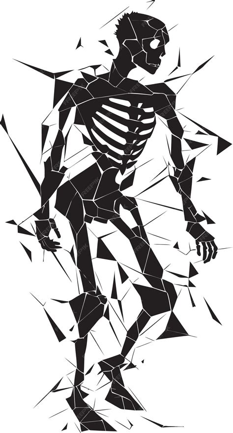 Premium Vector Mapping The Human Skeleton A Comprehensive Analysis Of The Full Bodys Bone