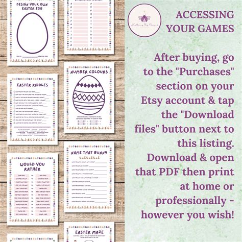 Easter Activity Printable Easter Games Easter Word Search Easter