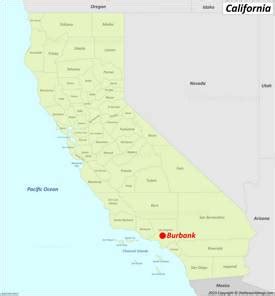 Burbank Map California Us Discover Burbank With Detailed Maps