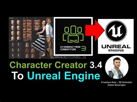 Free Video Character Creator 34 To Unreal Engine Tutorial Designing And Transferring 3d