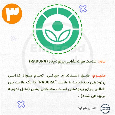 علامت های روی بسته بندی مواد غذایی علم فود