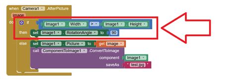 How Do You Rotate Vertical Image Automatically After Done Take Picture By Camera In MIT App