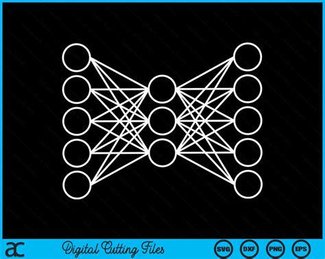 autoencoder artificial neural network svg png digital cutting files