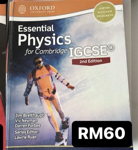 Igcse Essential Physics Textbook Hobbies And Toys Books And Magazines Textbooks On Carousell