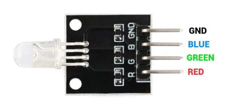 Introduction To Ky 016 Rgb Full Color Led Module Science Math Discovery