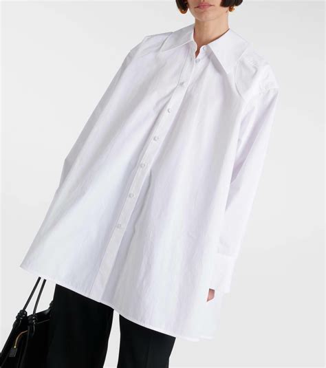 Jil Sander Oversized Cotton Shirt Jil Sander