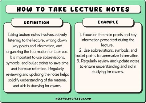 Lecture Notes Examples At Elaine Stetler Blog